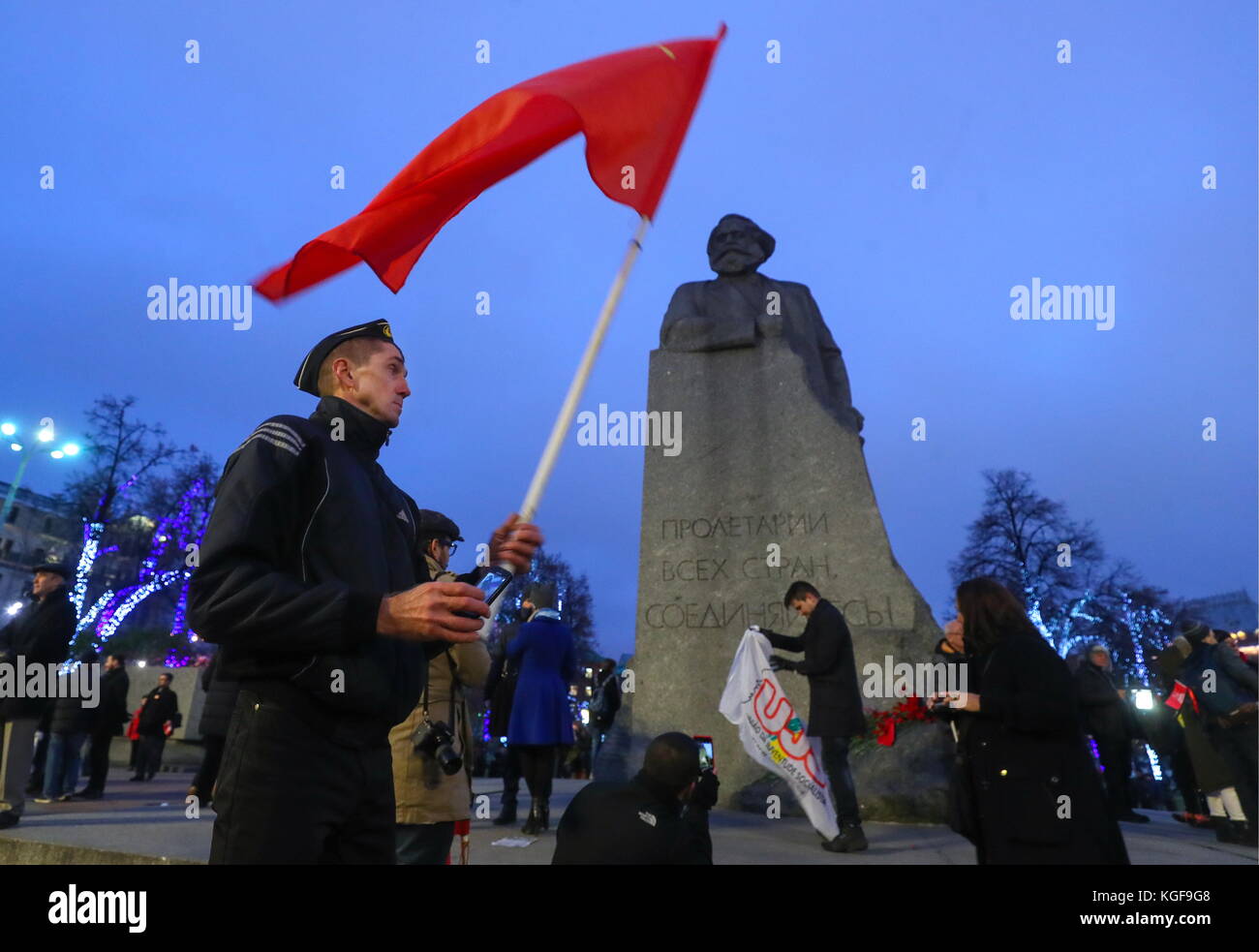 Russian Revolutionary Flag High Resolution Stock Photography and Images ...