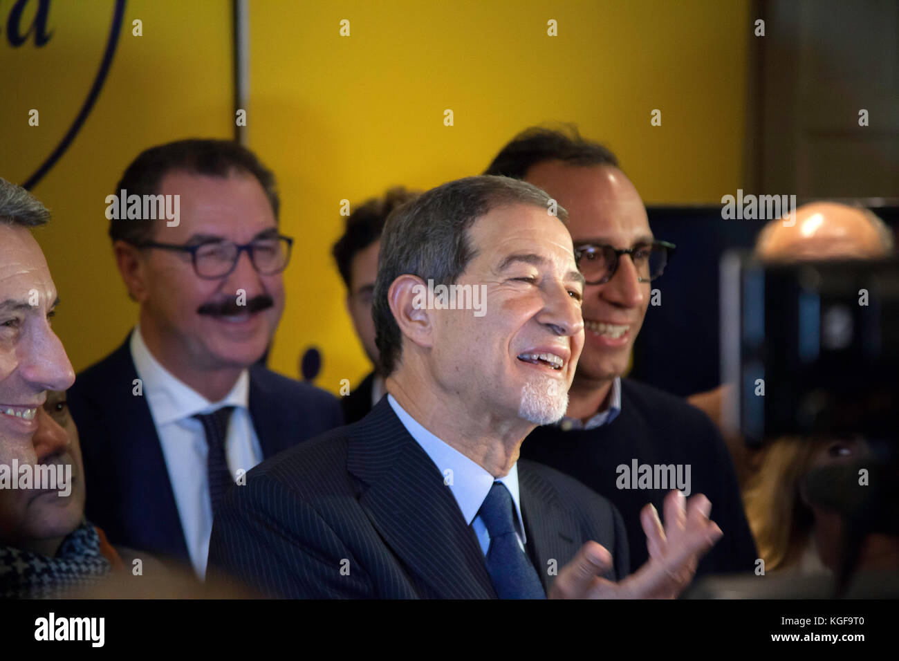 Nello Musumeci, candidate of the center-right parties, is the new ...