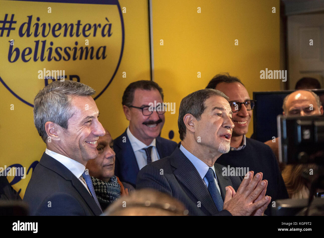 Nello Musumeci, candidate of the center-right parties, is the new ...