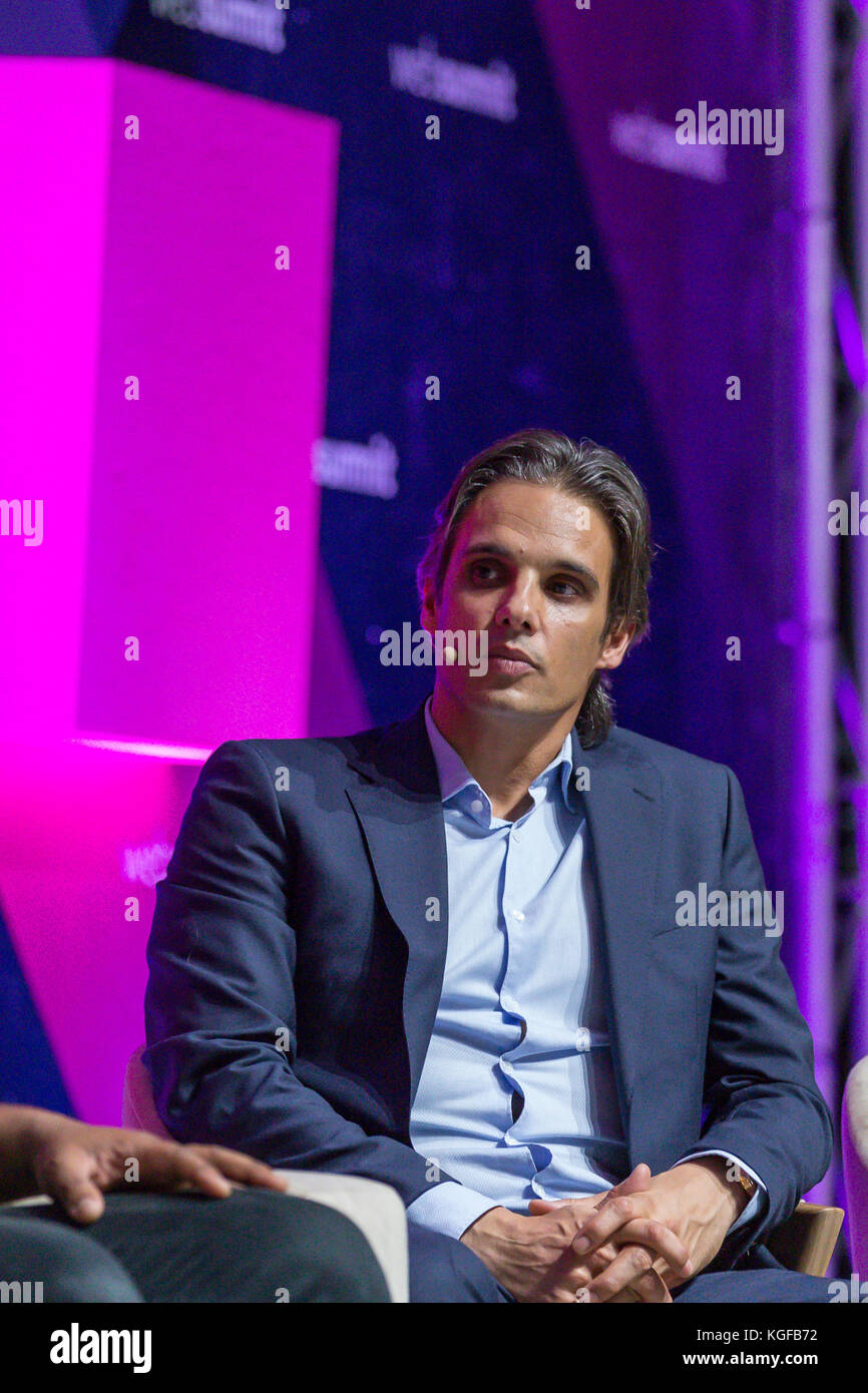 Lisbon, Portugal. 07th Nov, 2017. UEFA Ambassador, Nuno Gomes in Web ...