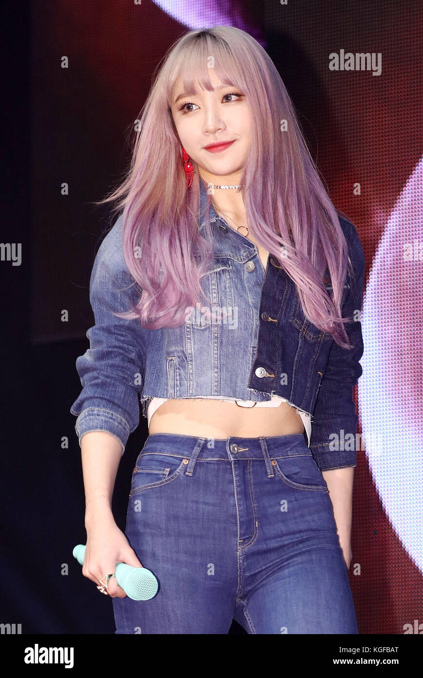 08th Nov, 2017. S. Korean girl group EXID Hani, a member of South ...