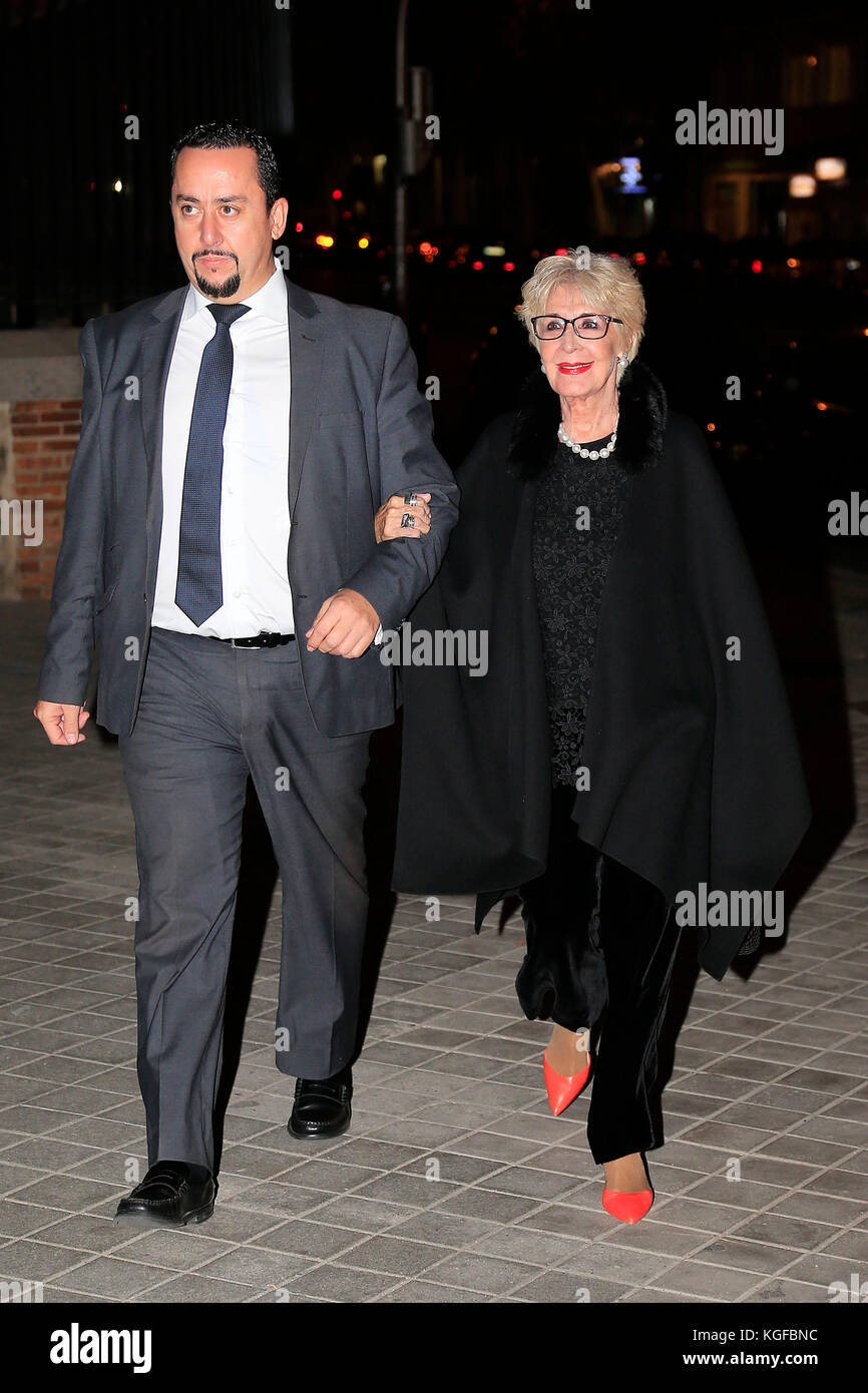 Madrid, Spain. 7th Nov, 2017. La actriz Concha Velasco during the 15 ...