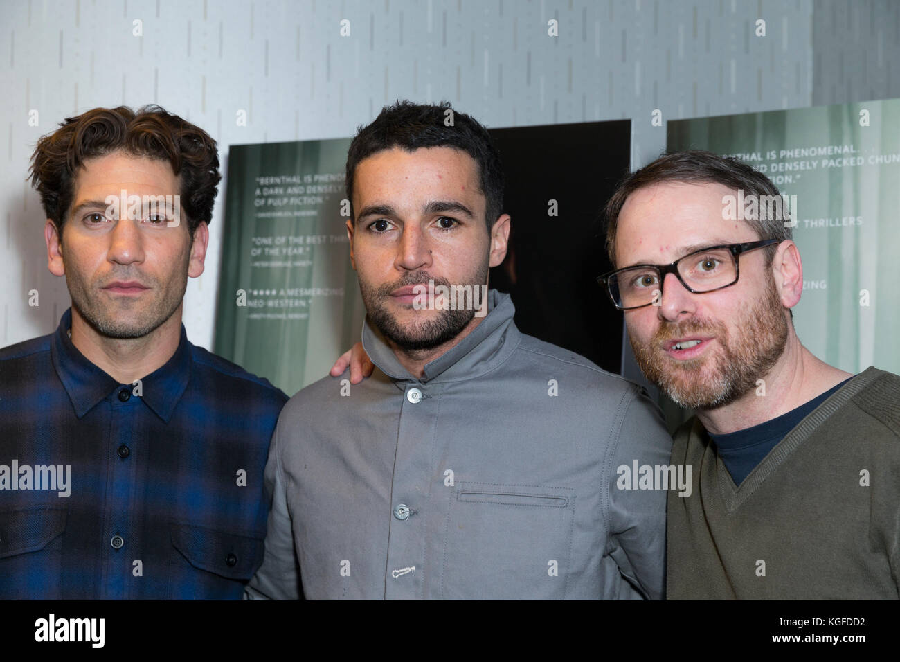 New York, USA. 7th Nov, 2017. Jon Bernthal, Christopher Abbott, Jamie ...