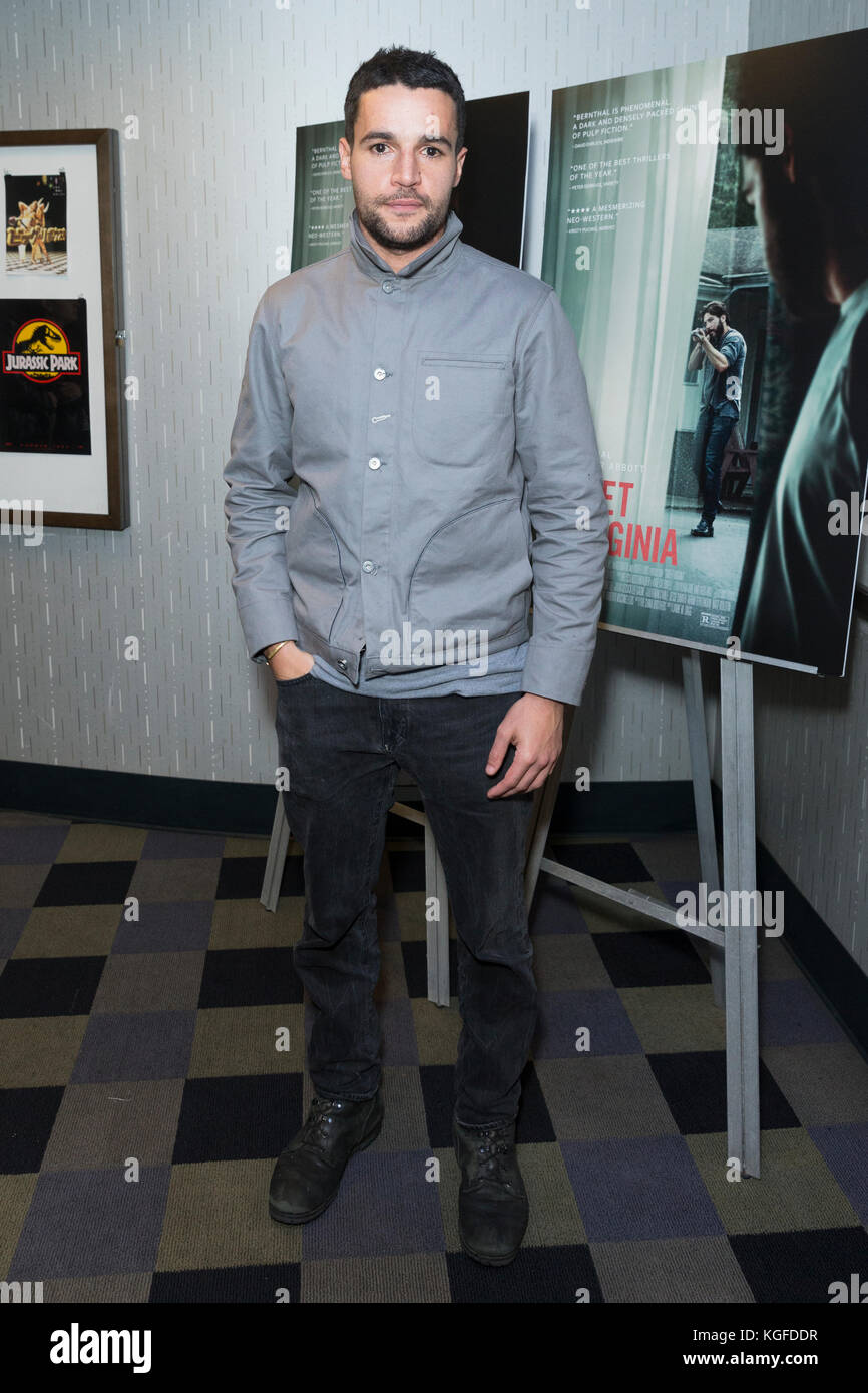 New York, USA. 7th Nov, 2017. Christopher Abbott attends Sweet Virginia ...