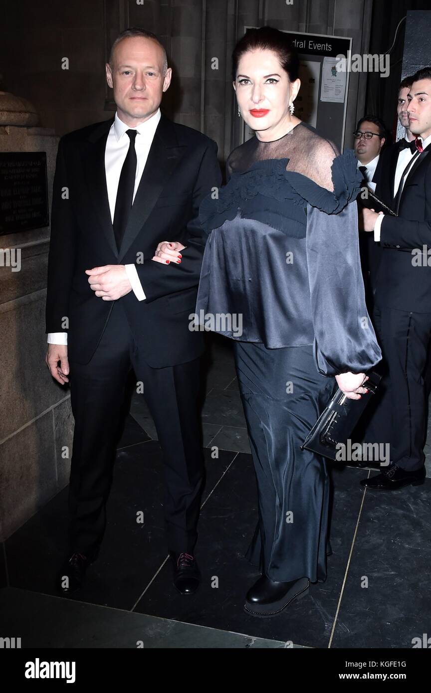 New York, NY, USA. 7th Nov, 2017. Todd Eckert, Marina Abramovic at ...