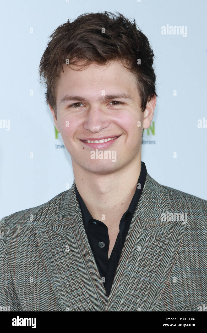 New York, NY, USA. 07th Nov, 2017. Ansel Elgort at the 11th Annual ...