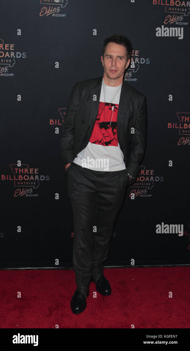 Brooklyn, NY, USA. 7th Nov, 2017. Sam Rockwell attends the premiere of ...