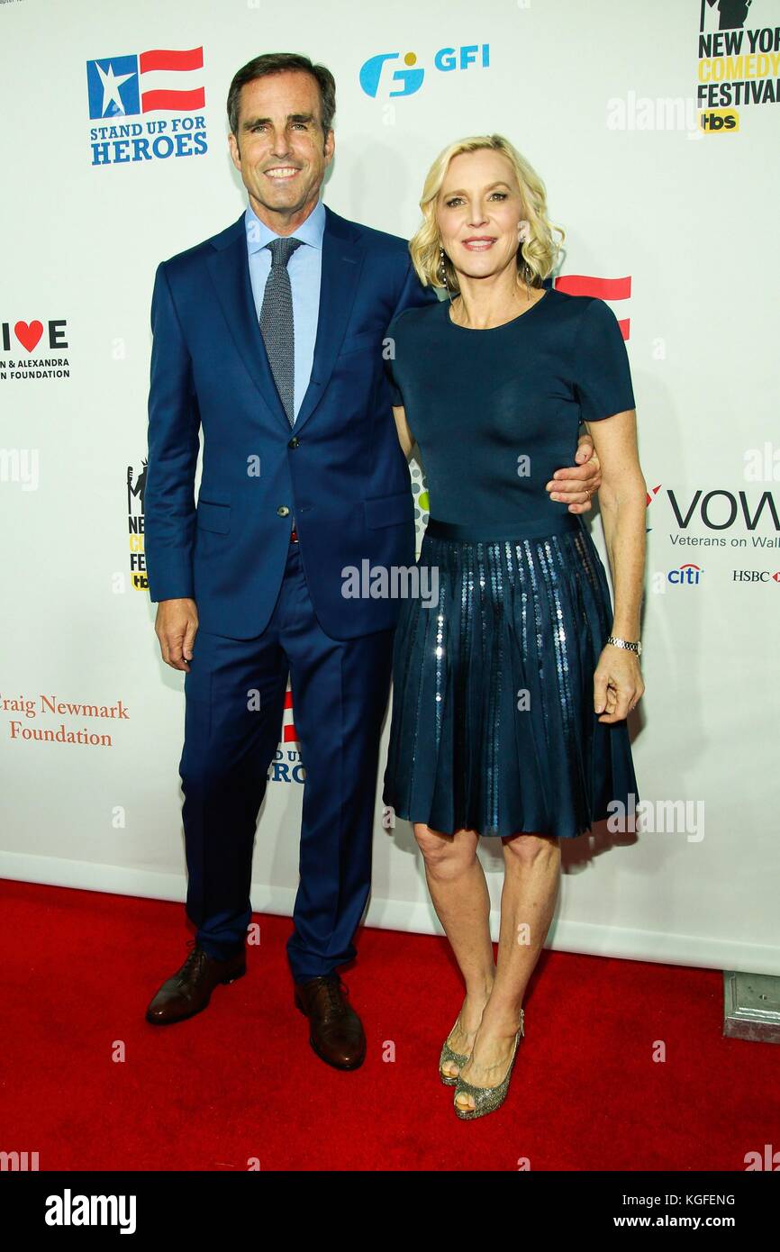 New York, NY, USA. 7th Nov, 2017. Lee Woodruff, Bob Woodruff at ...