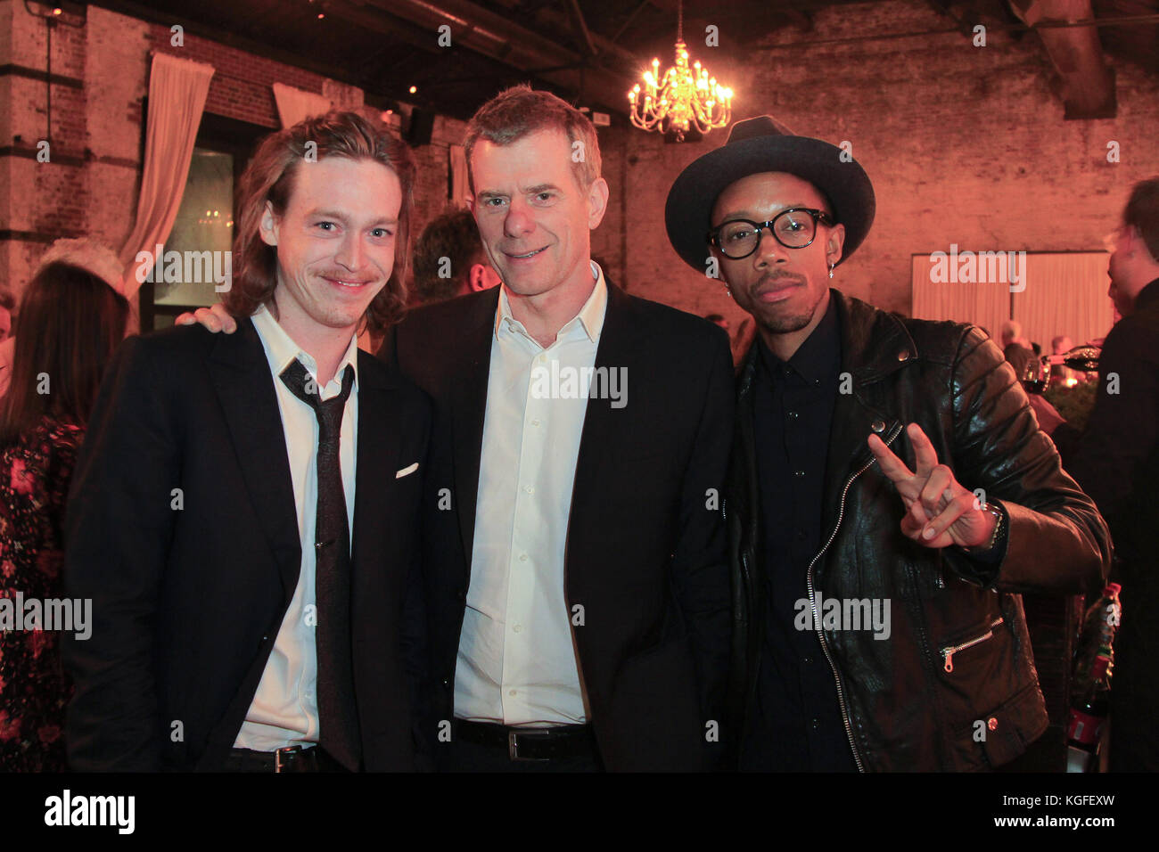 Brooklyn, NY, USA. 7th Nov, 2017. Caleb Landry Jones, Producer Graham ...