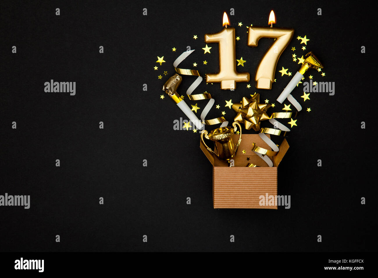17th birthday card hi-res stock photography and images - Alamy
