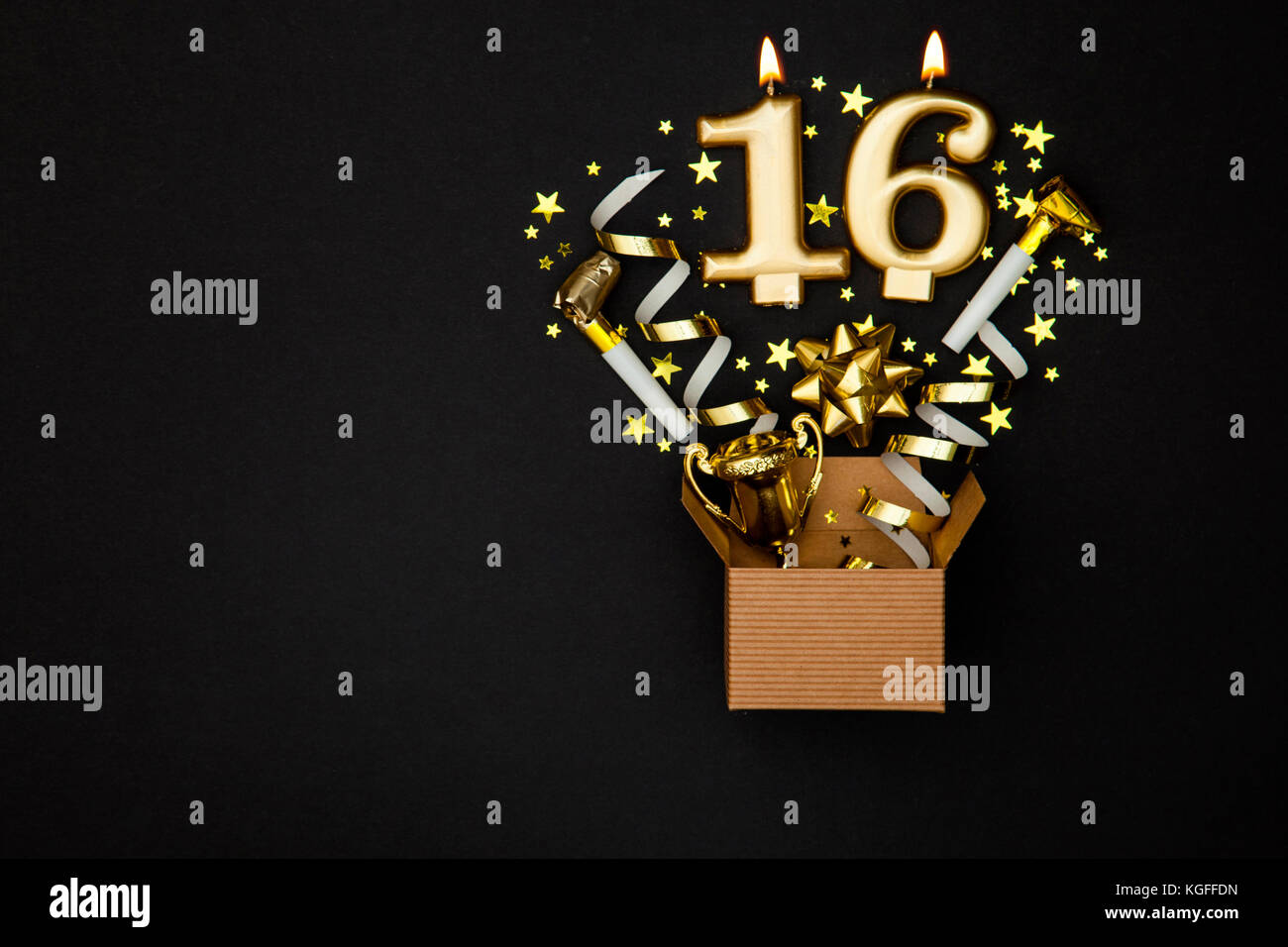 16th birthday background hi-res stock photography and images - Alamy