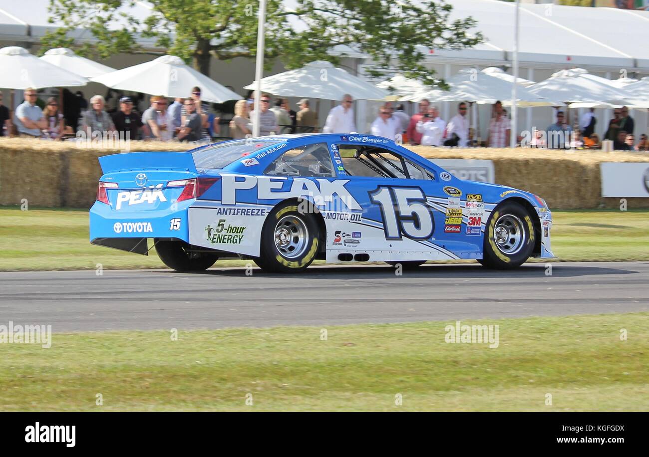 Clint Bowyer's 2013 Peak Antifreeze Nascar at the Goodwood Festival of ...