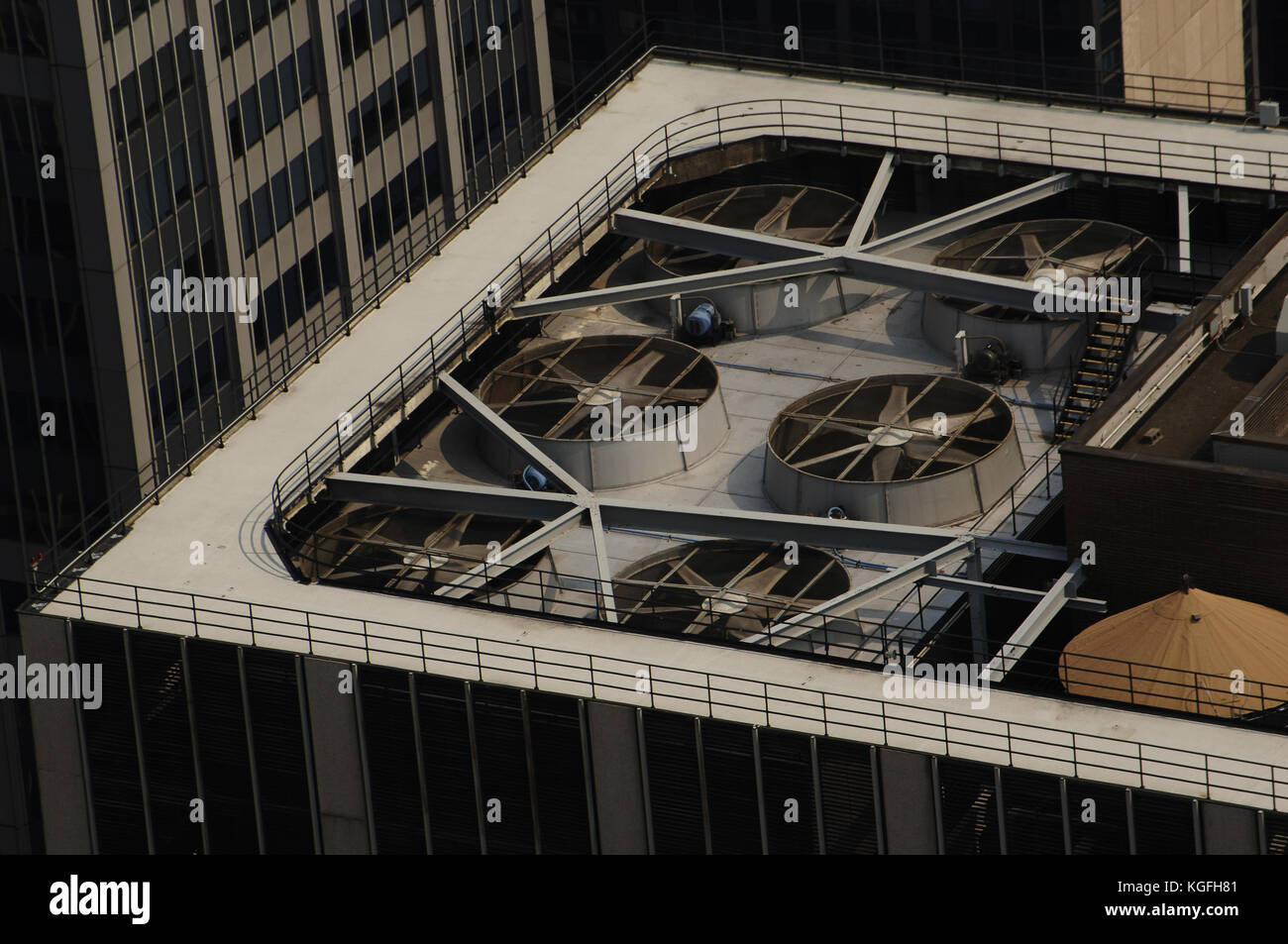 United States. New York. Cooling and ventilation systems of a ...