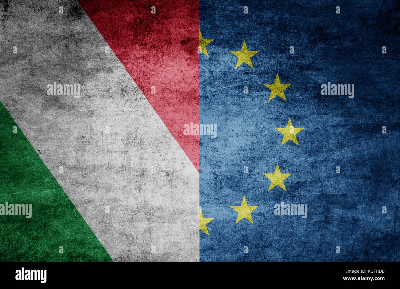 Euro country relations. Flags on textured background Stock Photo - Alamy