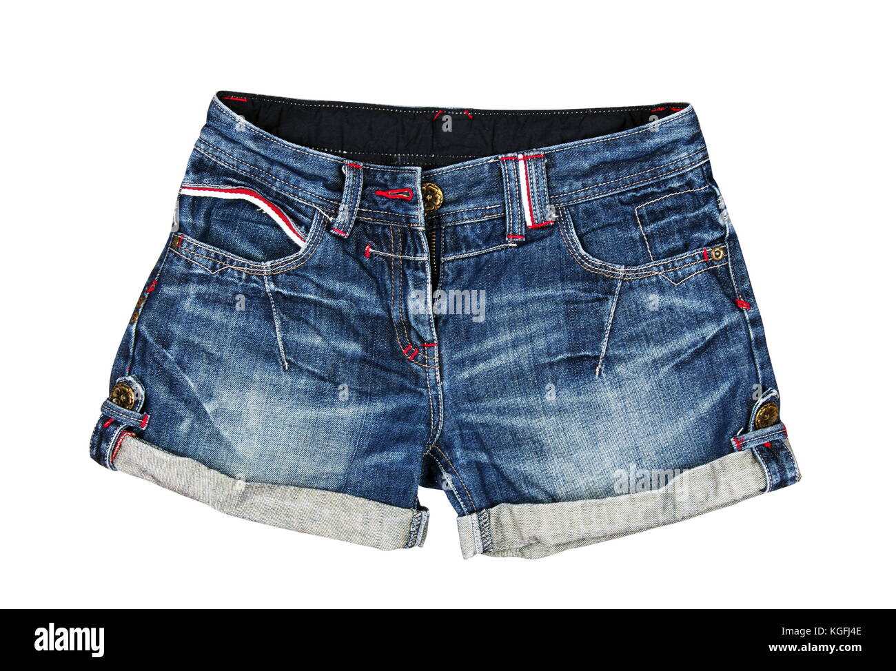 Short jeans trousers hi-res stock photography and images - Alamy