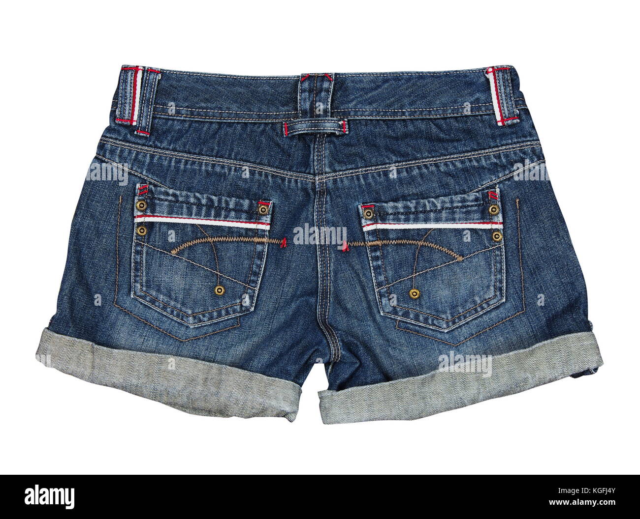 Old denim jean shorts hi-res stock photography and images - Alamy