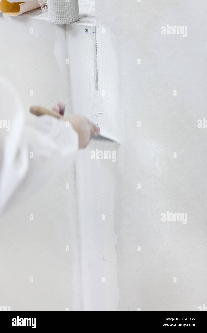 Working plaster hand master hi-res stock photography and images - Alamy