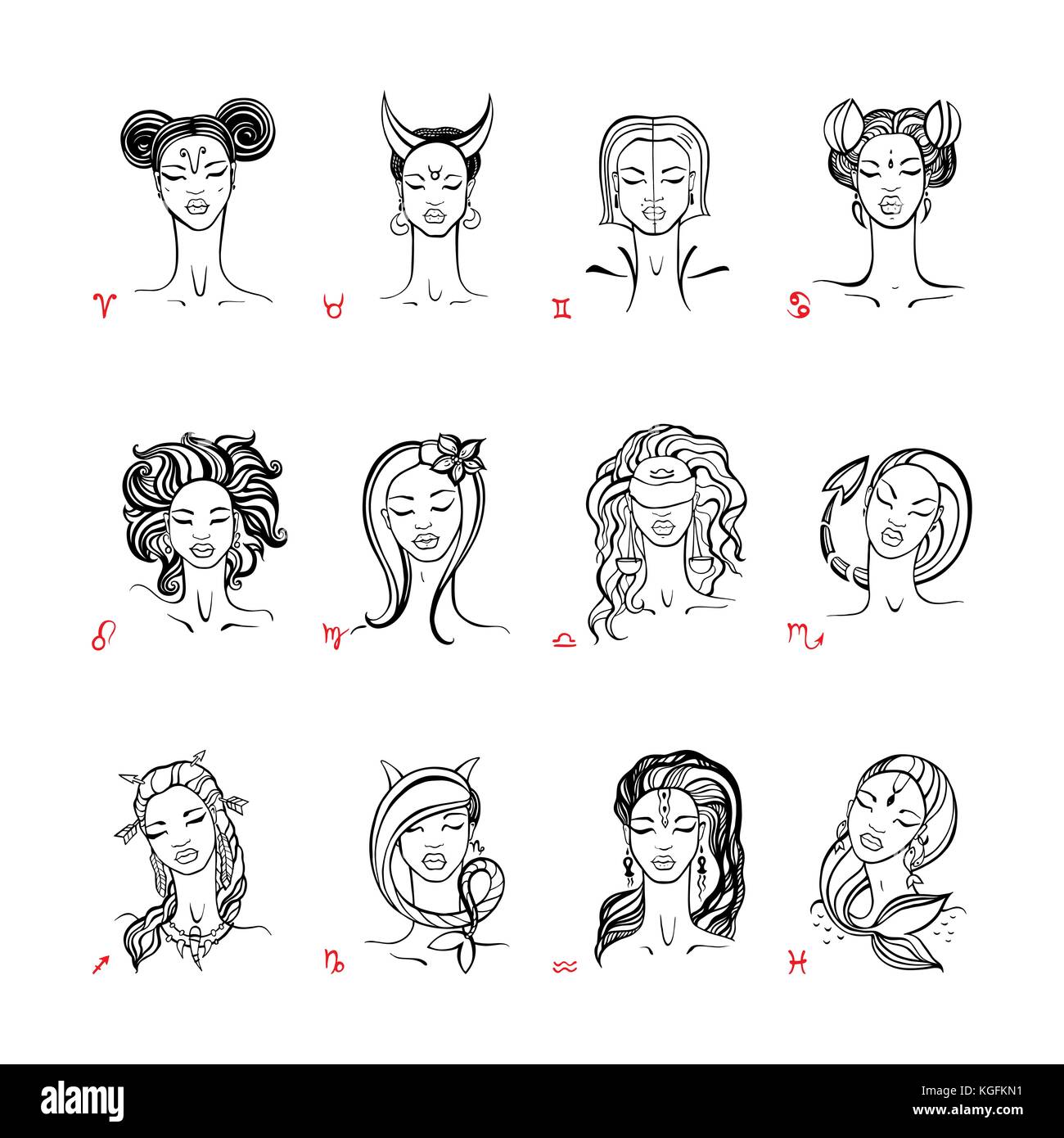Female zodiac 60 photos - Youhoroscope.com