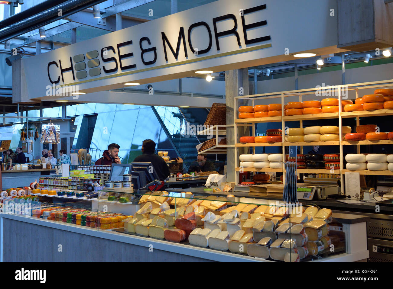 Rotterdam Market Hall, Holland Stock Photo - Alamy