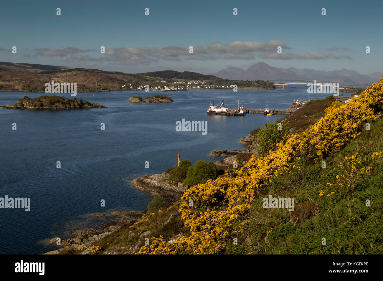 Kyle of Lochalsh, Skye, Scotland, UK Stock Photo - Alamy