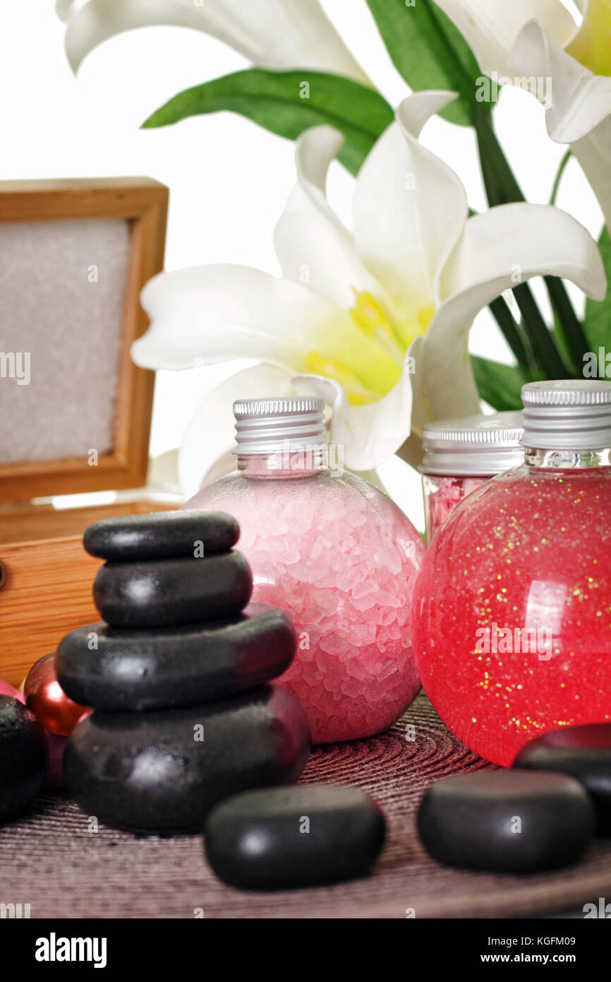 Aromatic spa set hi-res stock photography and images - Alamy