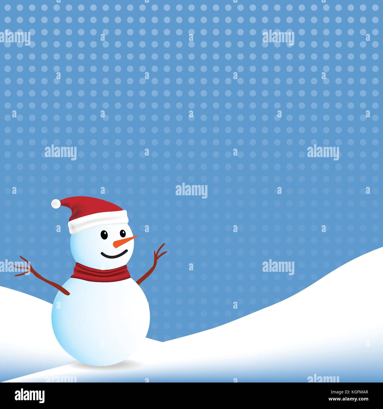 Snowman vector vectors hi-res stock photography and images - Alamy