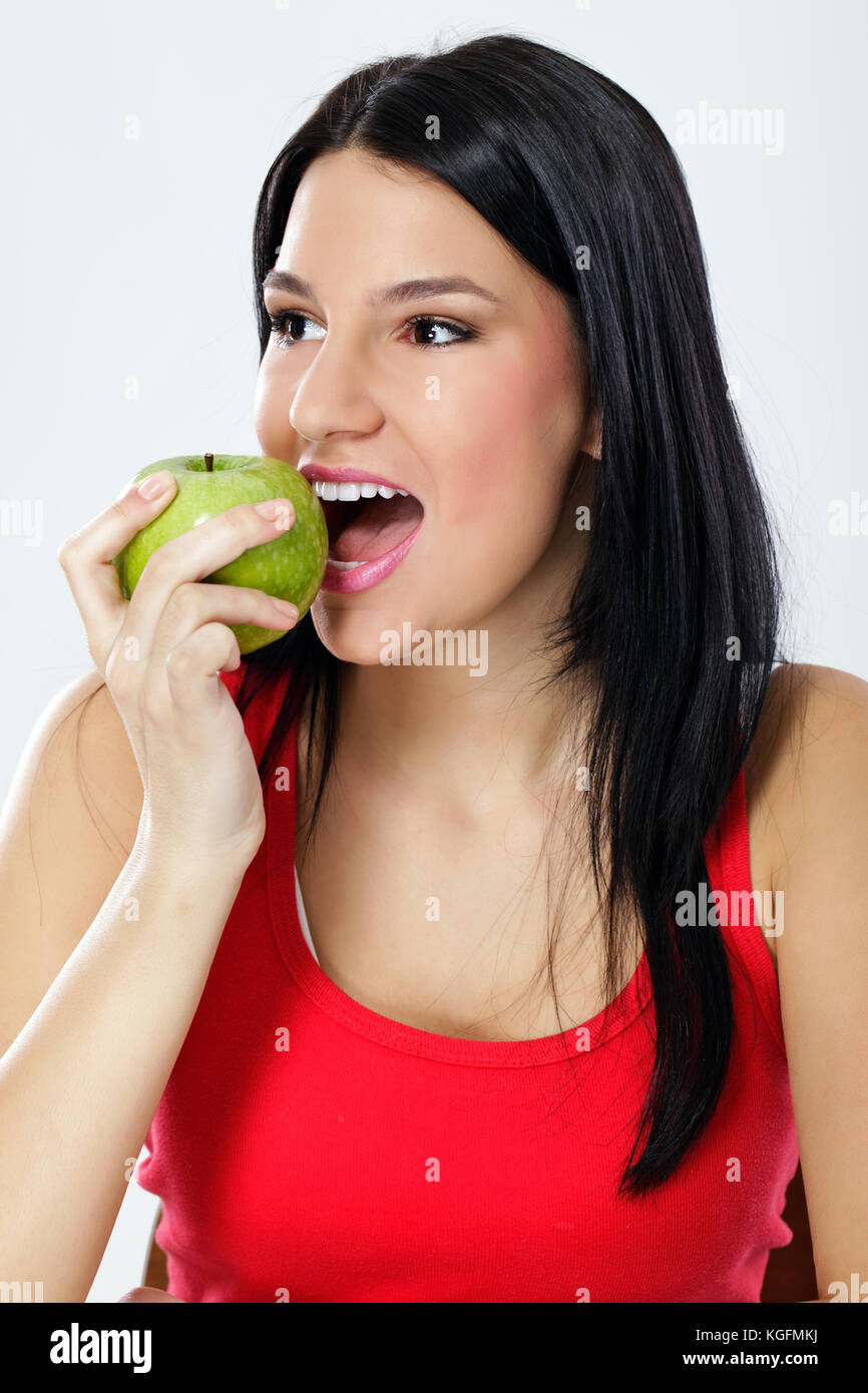 Perfect apple hi-res stock photography and images - Alamy