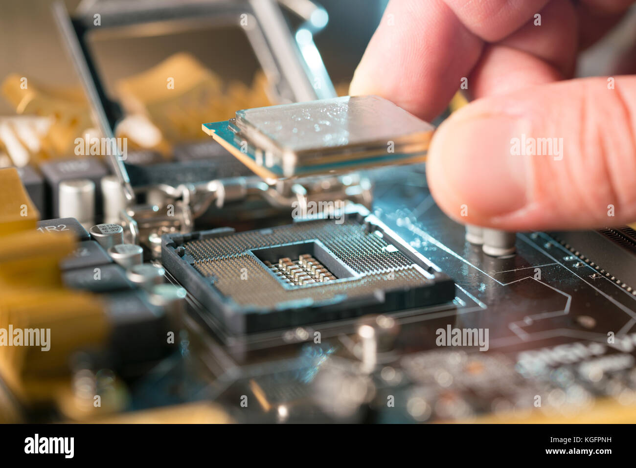 Motherboard socket hi-res stock photography and images - Alamy