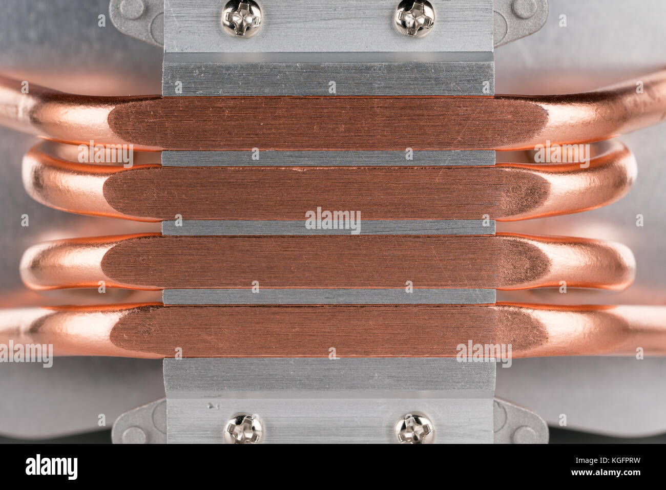 modern computer processor cooler or radiator or heat sink Stock Photo ...