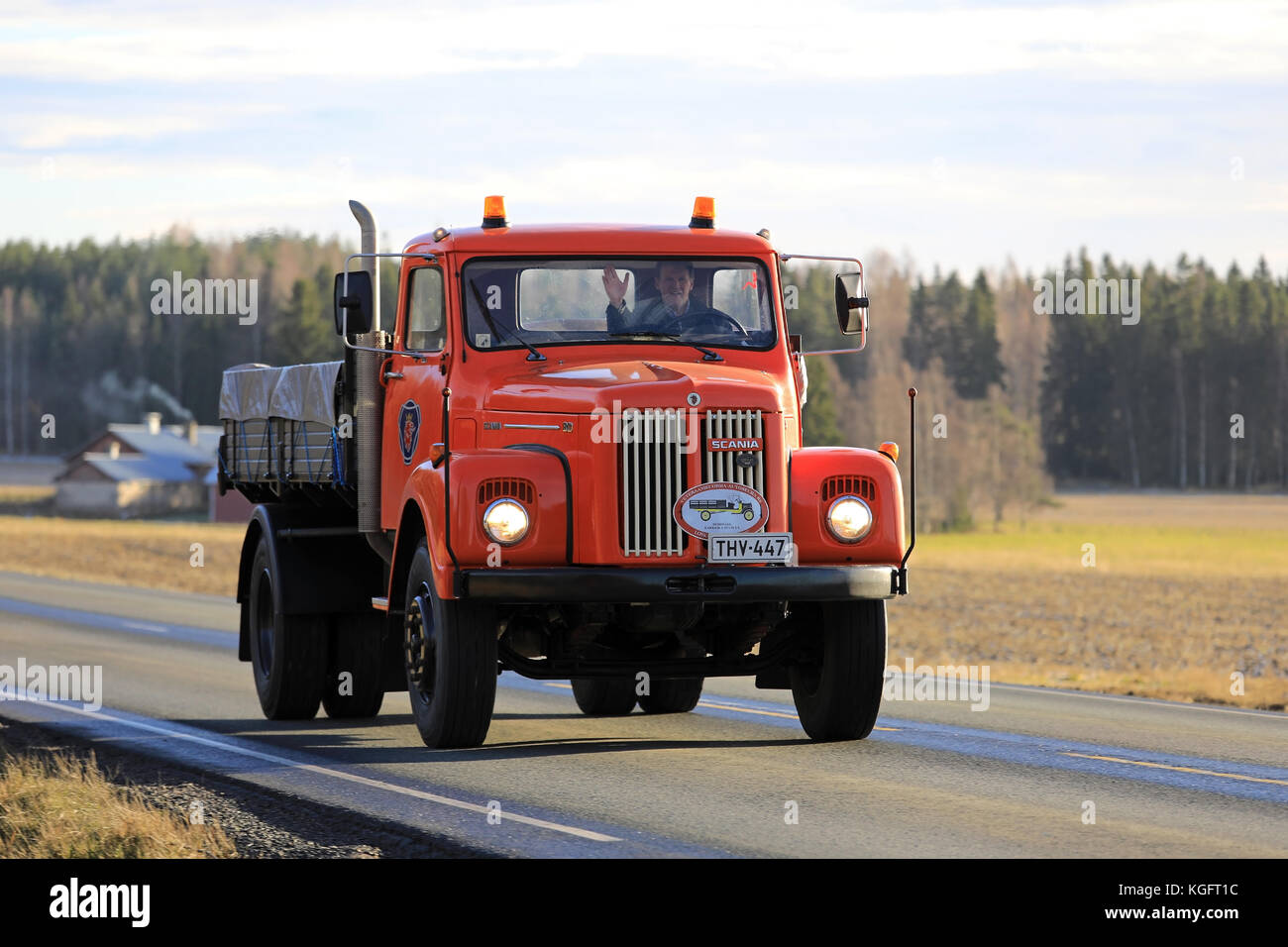 Classic scania truck hi-res stock photography and images - Alamy