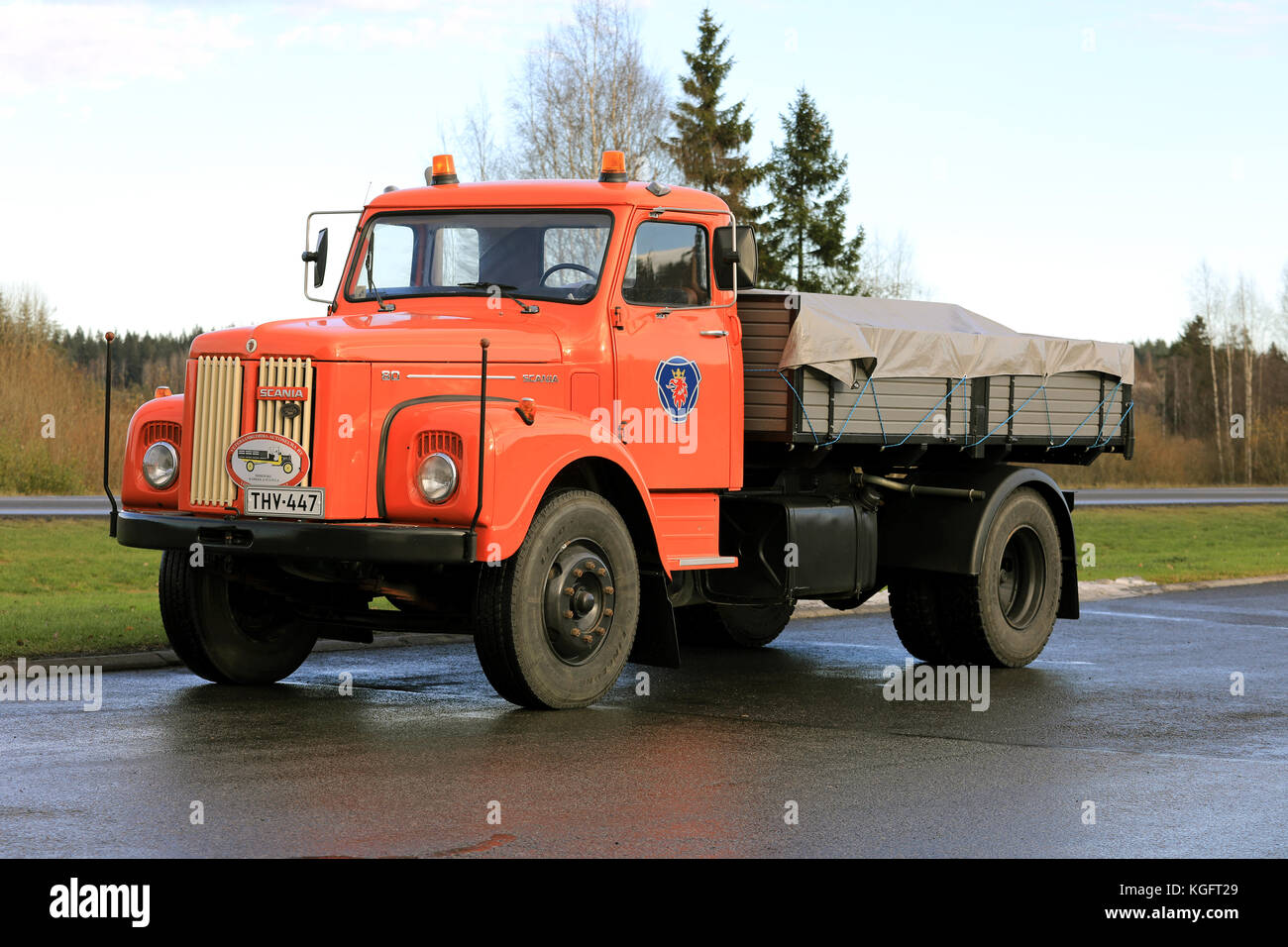 Classic scania truck hi-res stock photography and images - Alamy