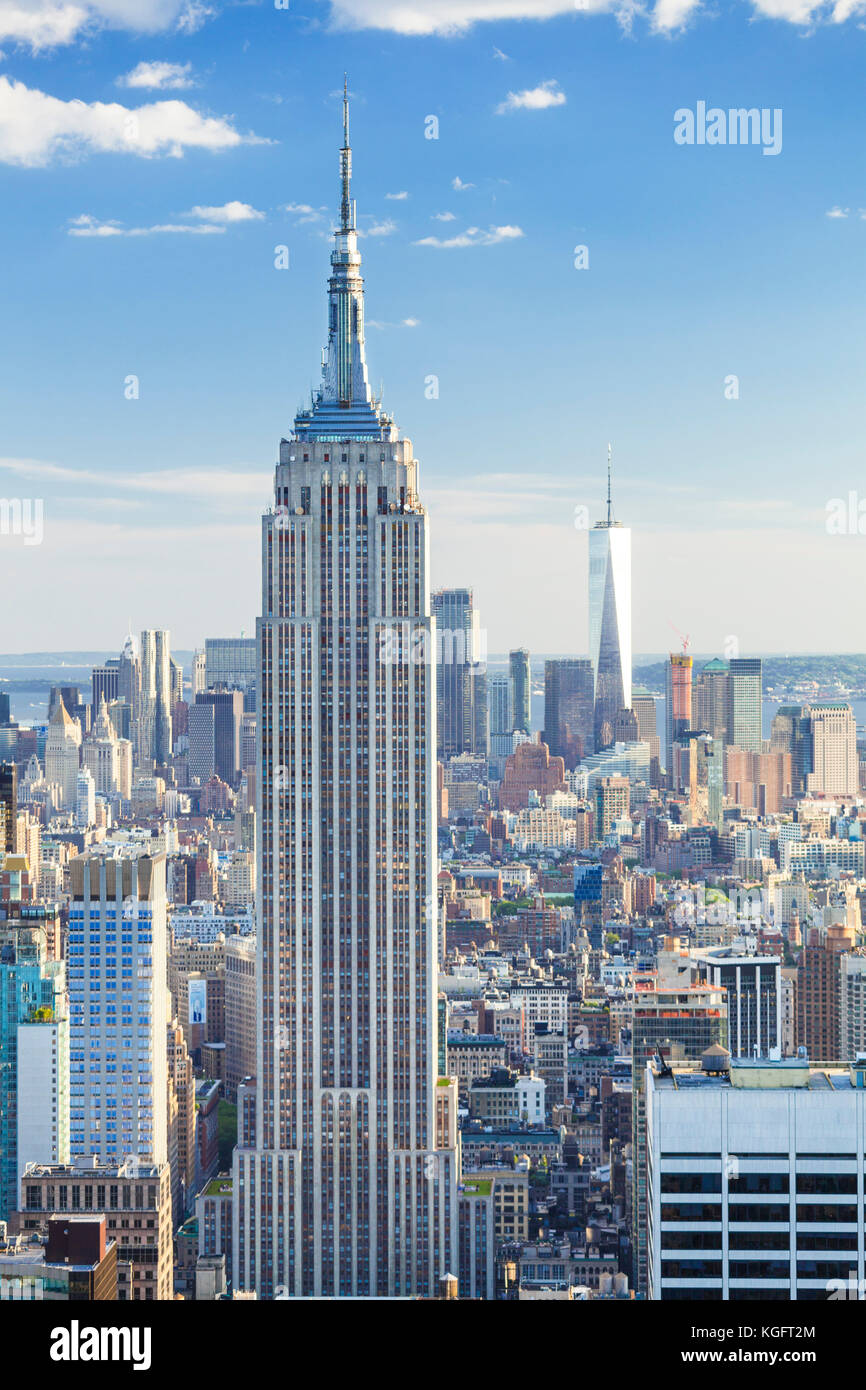 New york city manhattan empire state building High Resolution Stock Photography and Images - Alamy