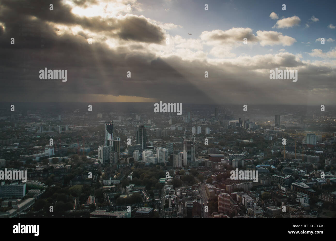 London view from the Shard Stock Photo - Alamy