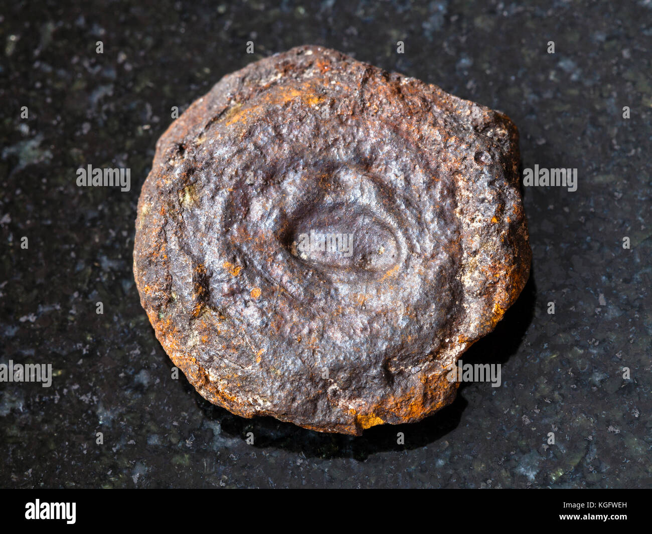 Limonite mineral rock sample hi-res stock photography and images - Alamy