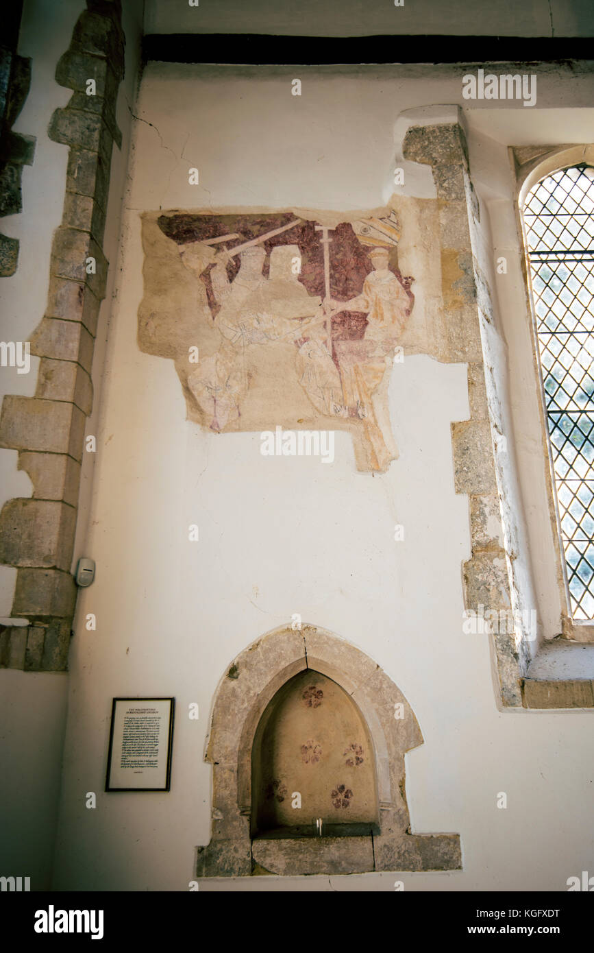The Murder of Archbishop Thomas a Becket in 1170 by knights of King ...