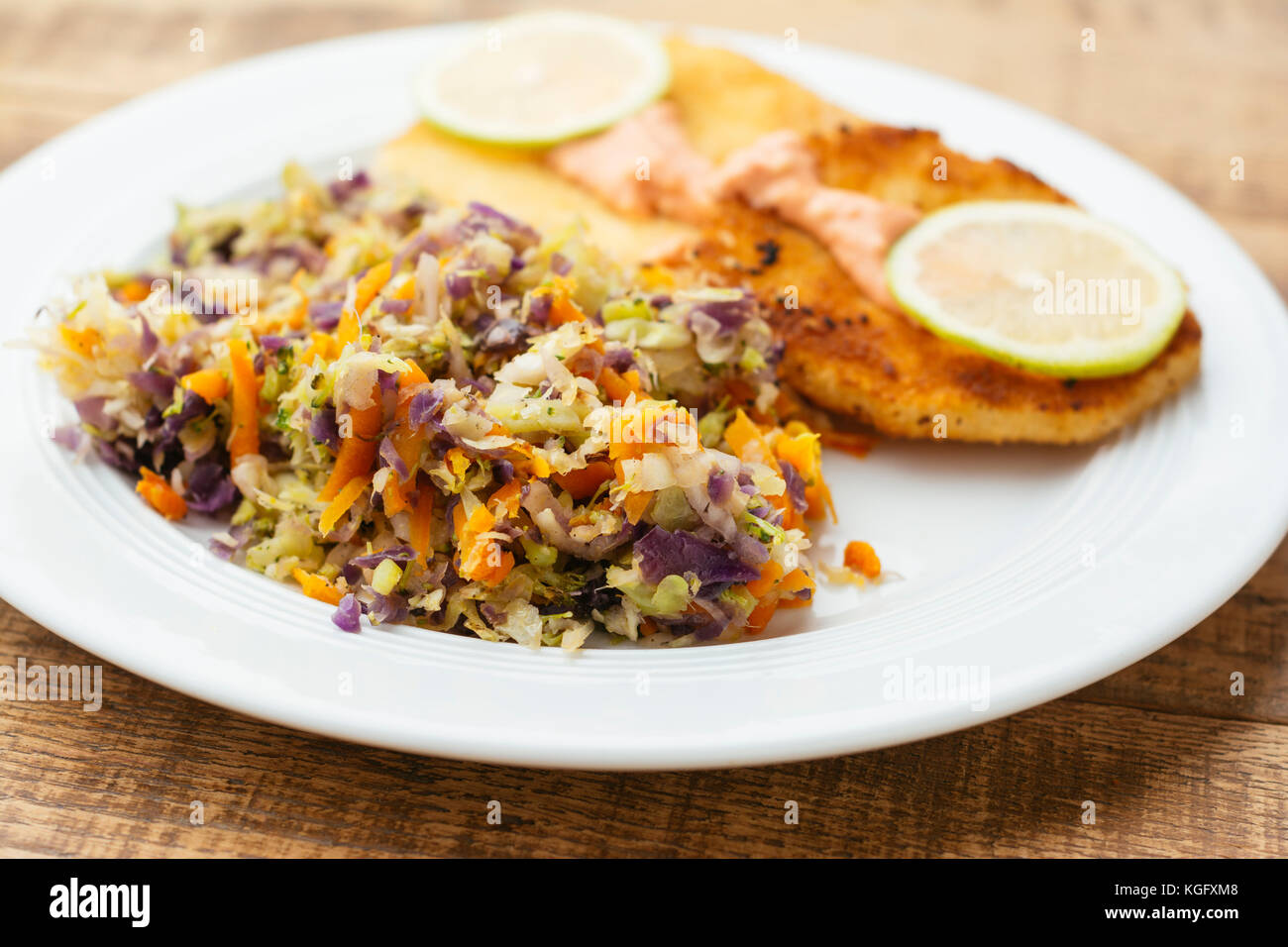 Rainbow rice with shredded vegetables Stock Photo - Alamy