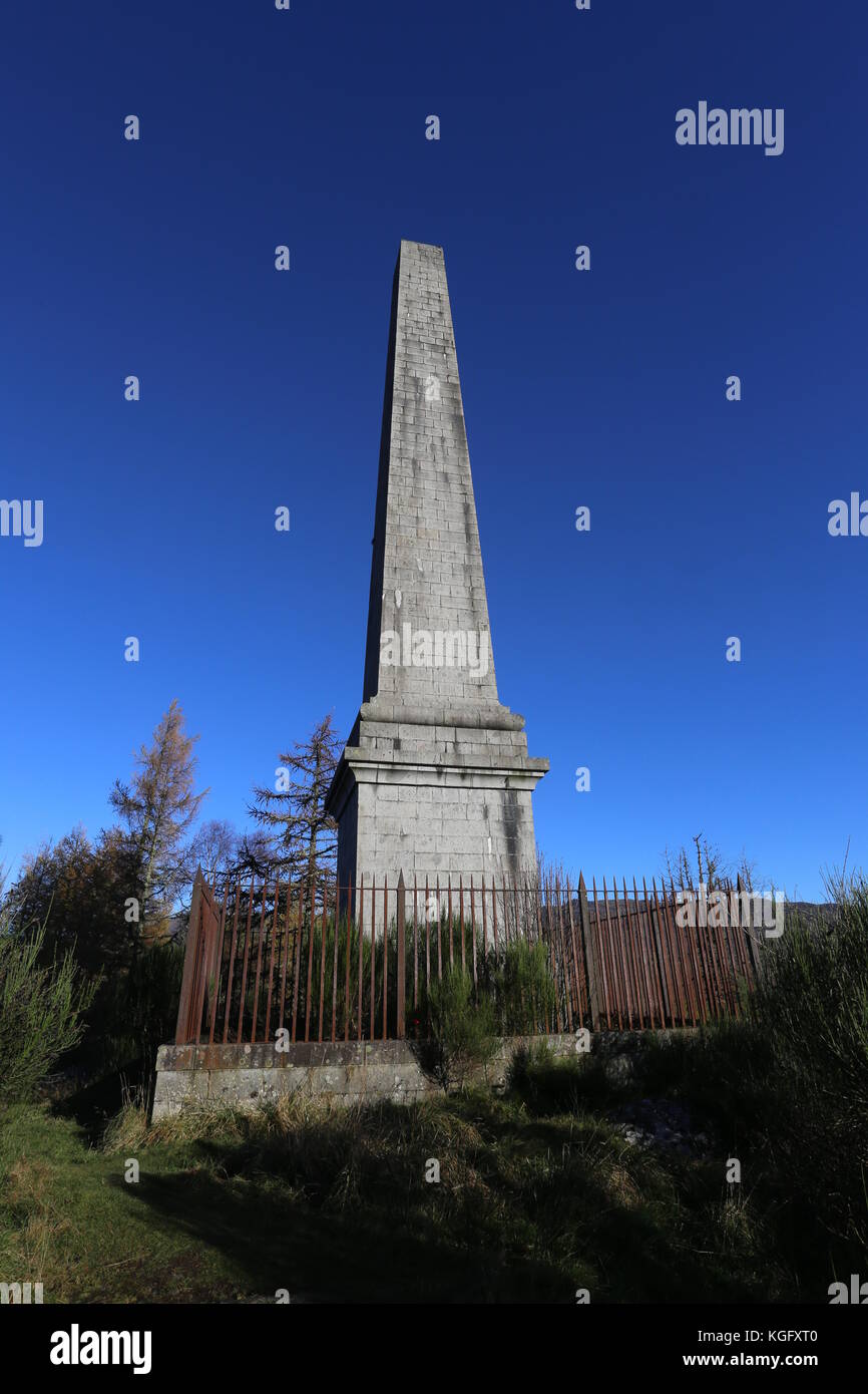 Lord melville monument comrie scotland hi-res stock photography and ...