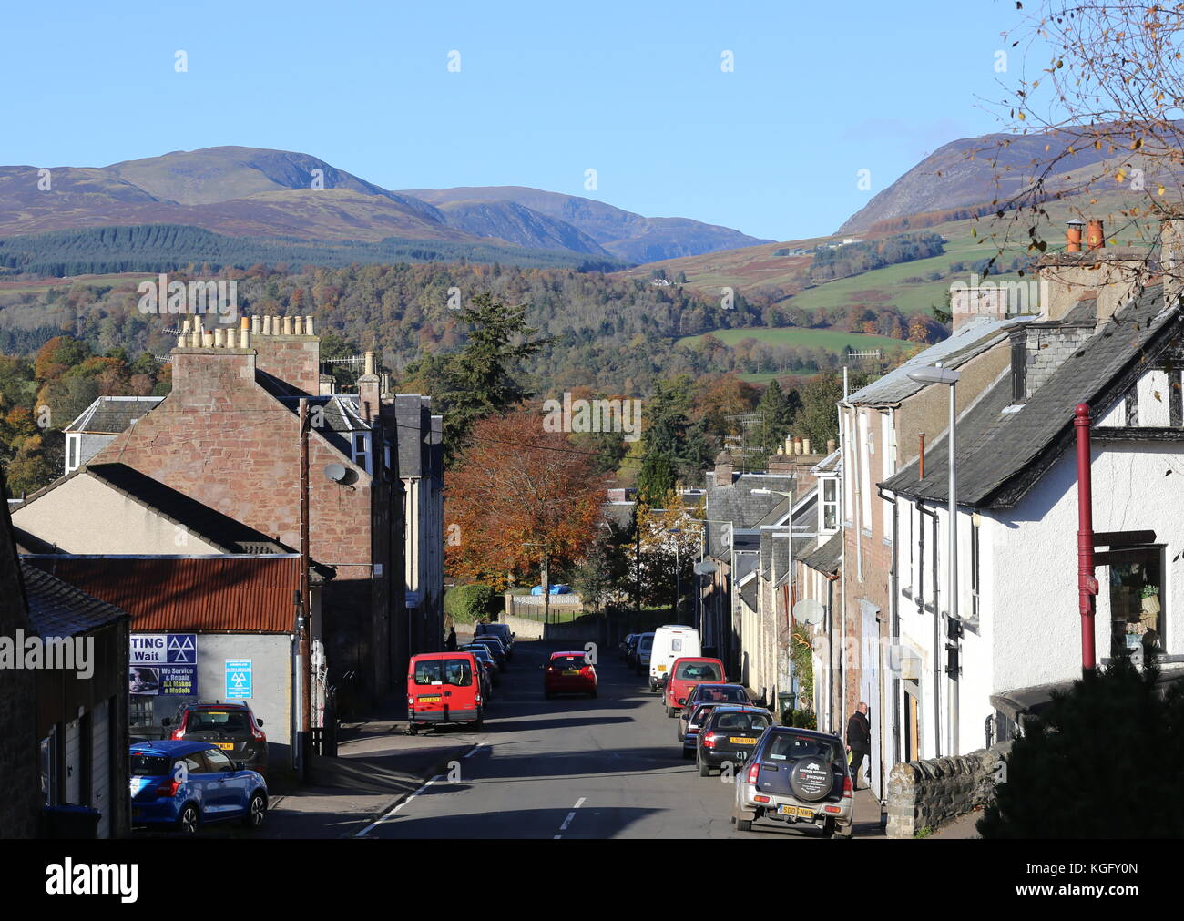 Crieff scotland street hi-res stock photography and images - Alamy