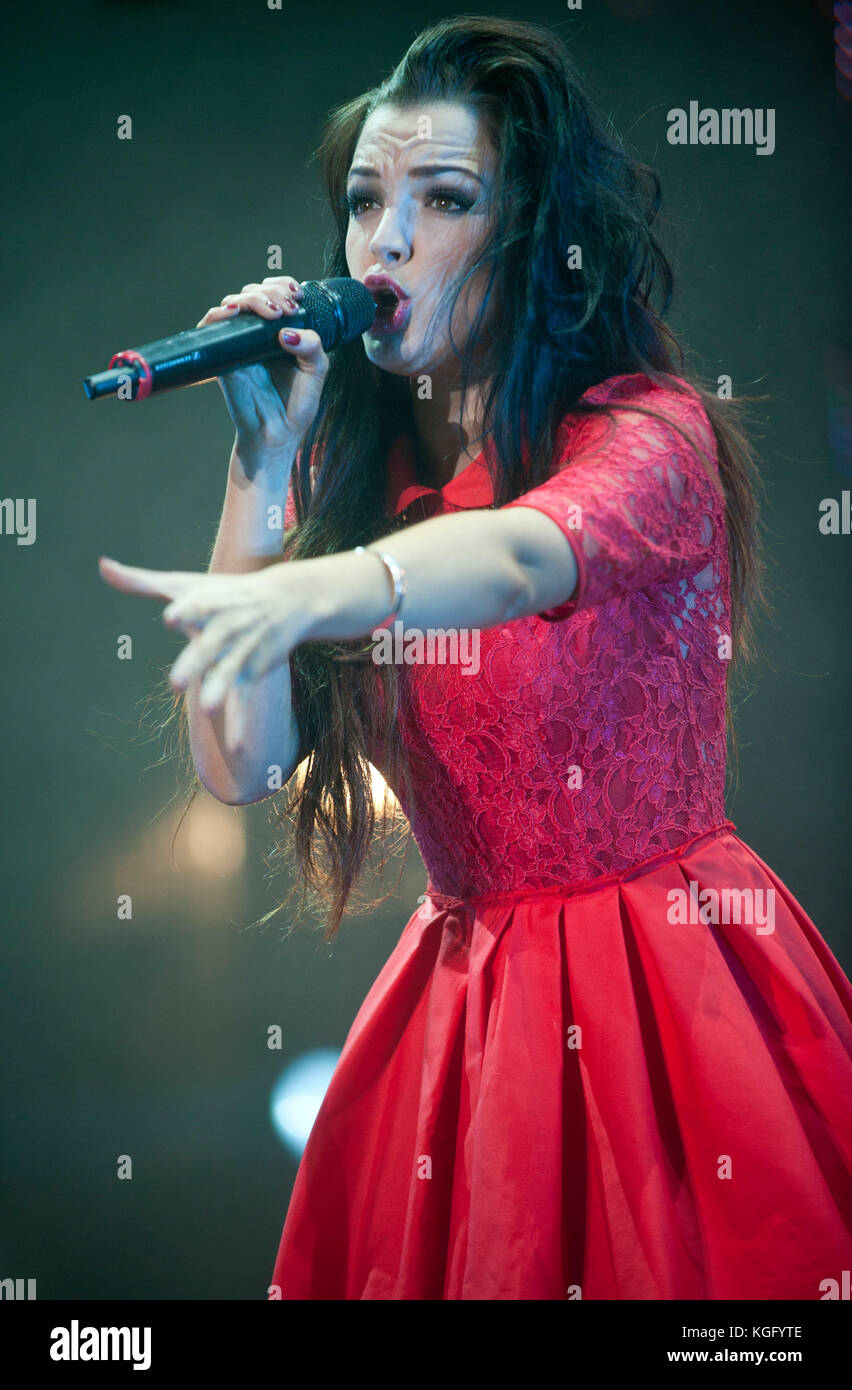 tish at the Girl guiding BIG GIG Liverpool Echo Arena 31st may 2014 ...