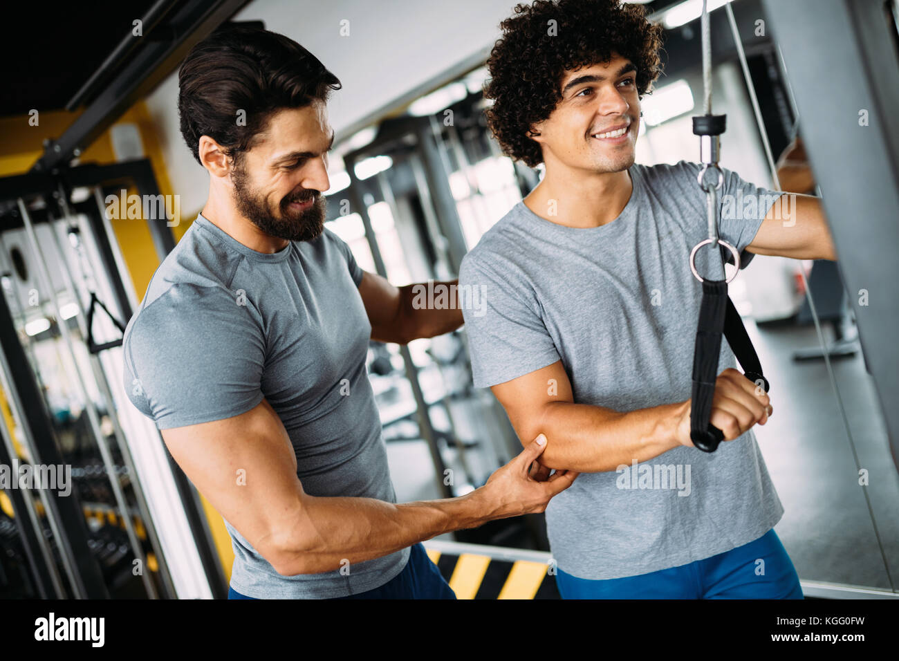 Instructor young hi-res stock photography and images - Alamy