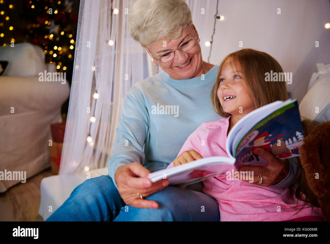 Grandmother granddaughter having fun hi-res stock photography and ...