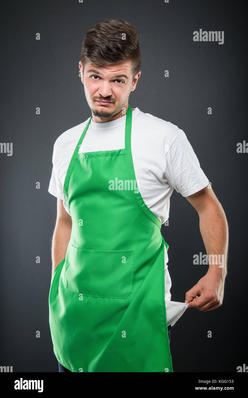 Supermarket worker sad hi-res stock photography and images - Alamy