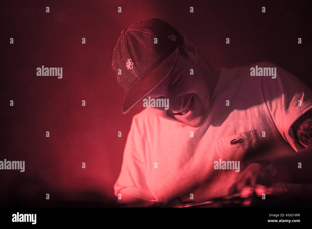 The French DJ-collective and electronica group Birdy Nam Nam performs a ...