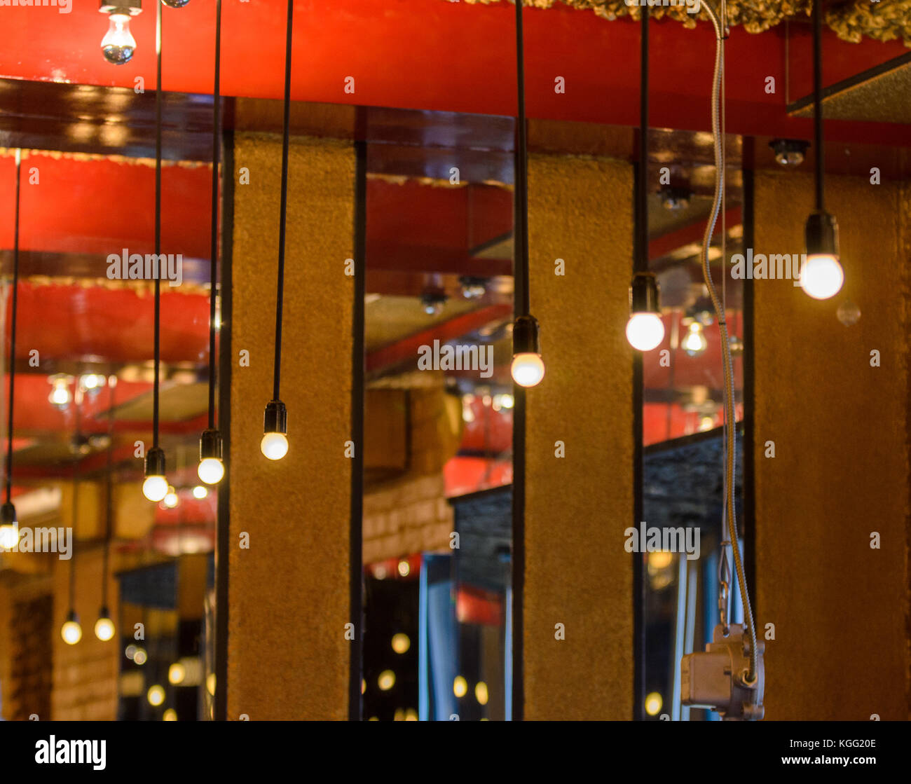 Restaurant interior shot Stock Photo - Alamy