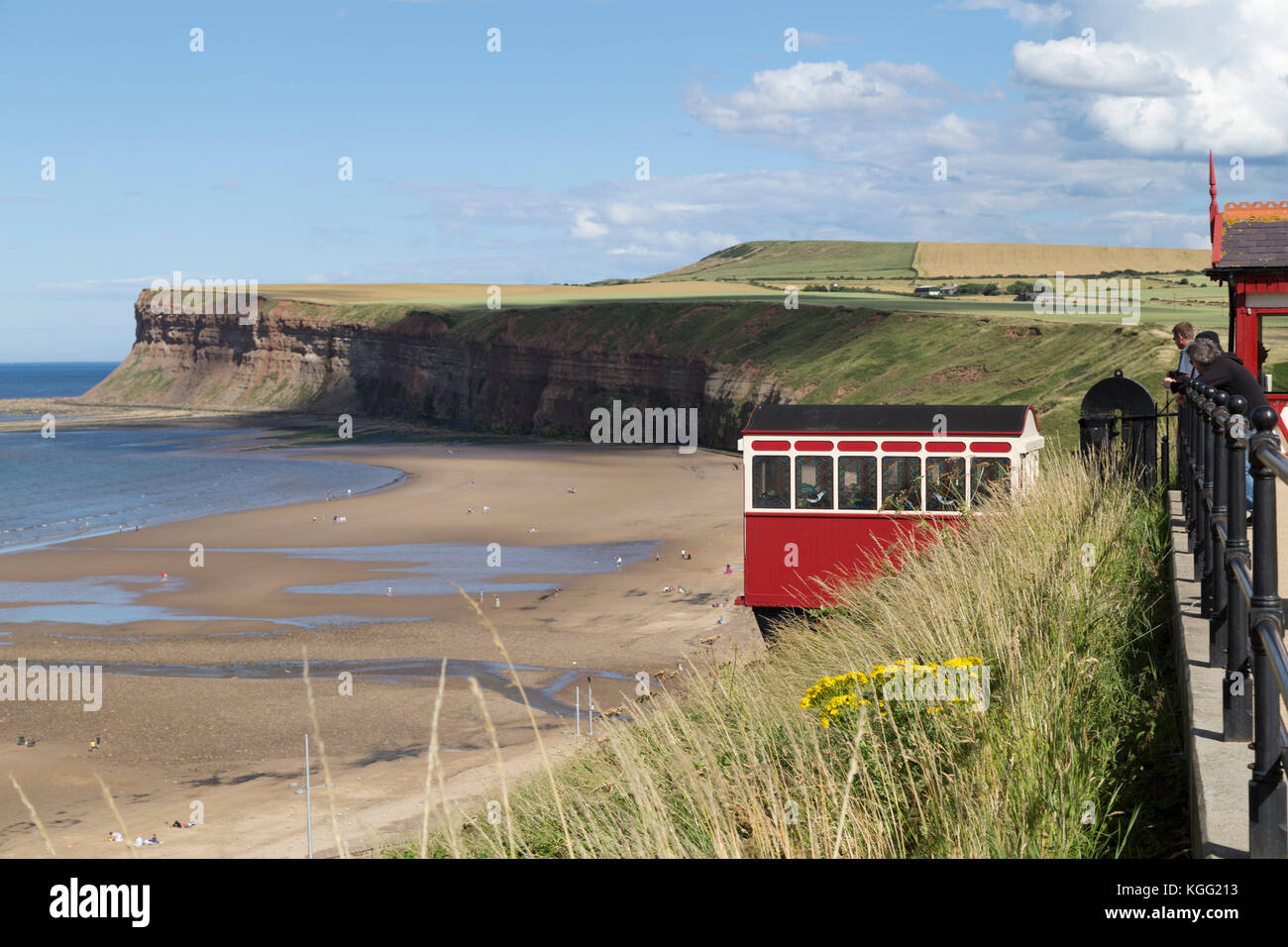 Saltburn by the Sea, the historical water lift Stock Photo - Alamy