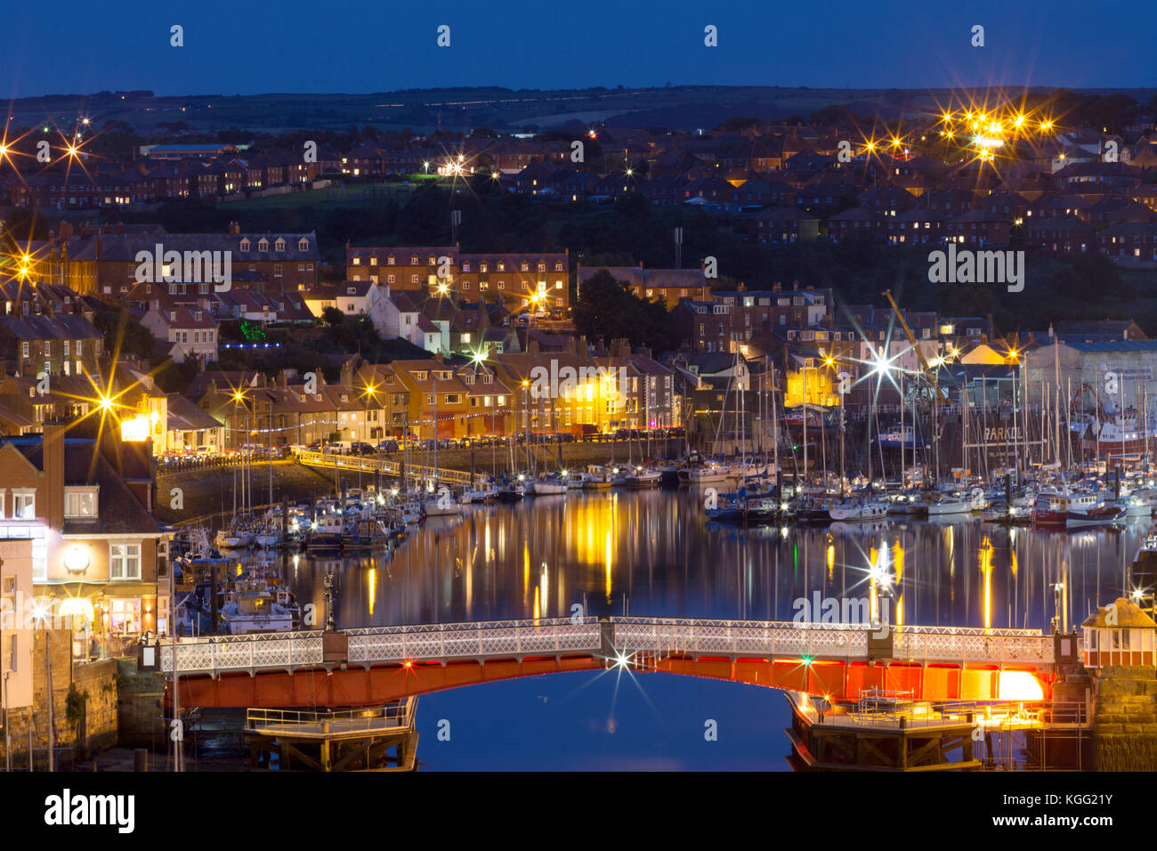 Whitby night time hi-res stock photography and images - Alamy