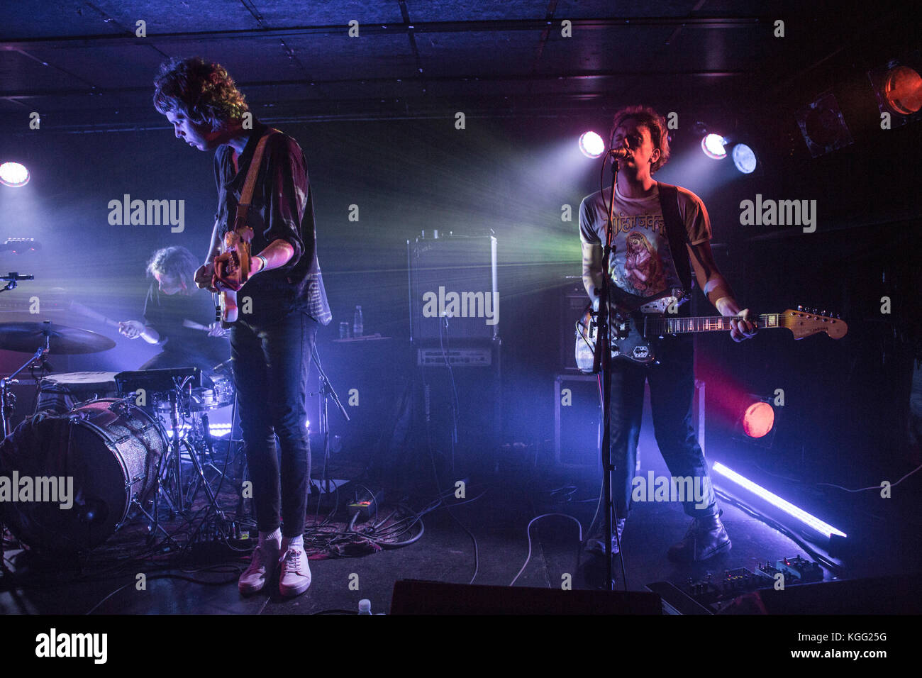 The Australian dream pop band Methyl Ethel performs a live concert at ...