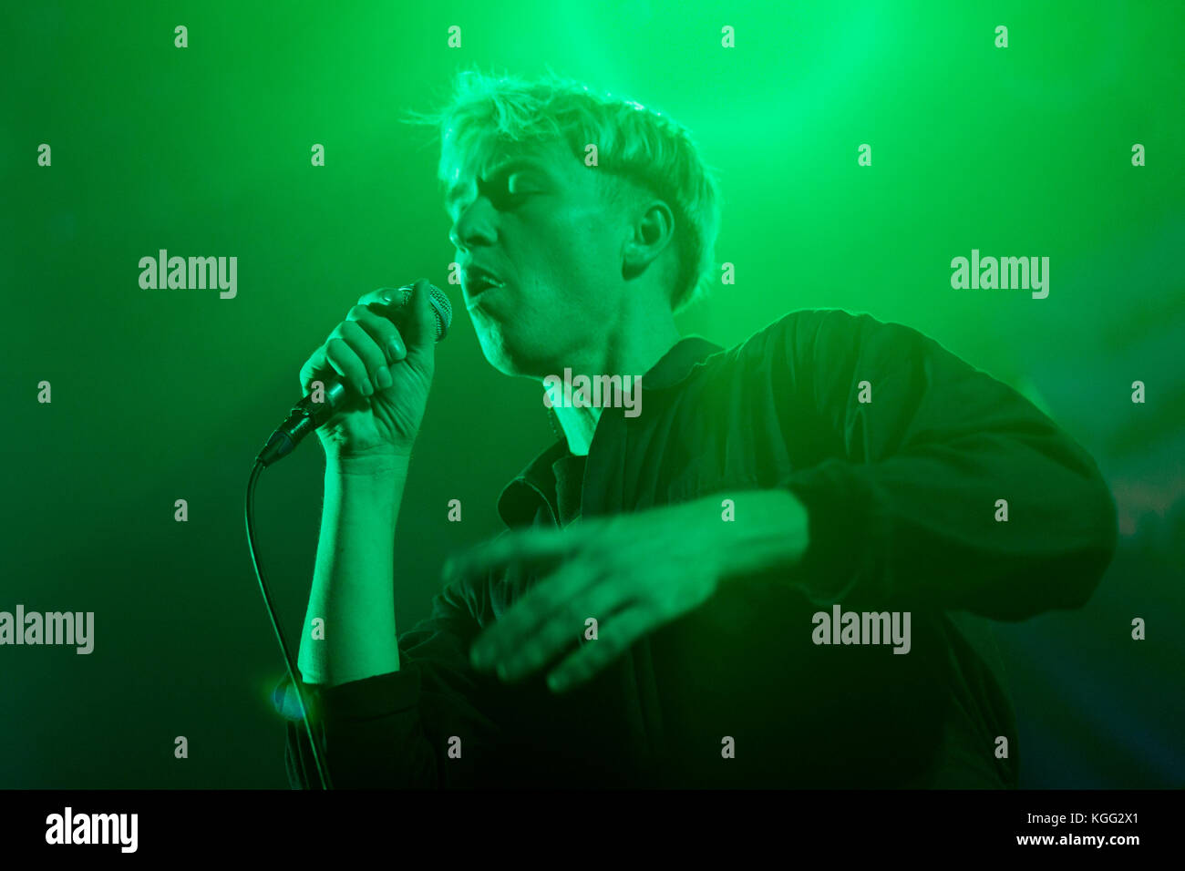 Denmark, Copenhagen - September 24, 2017. The American indie pop band ...