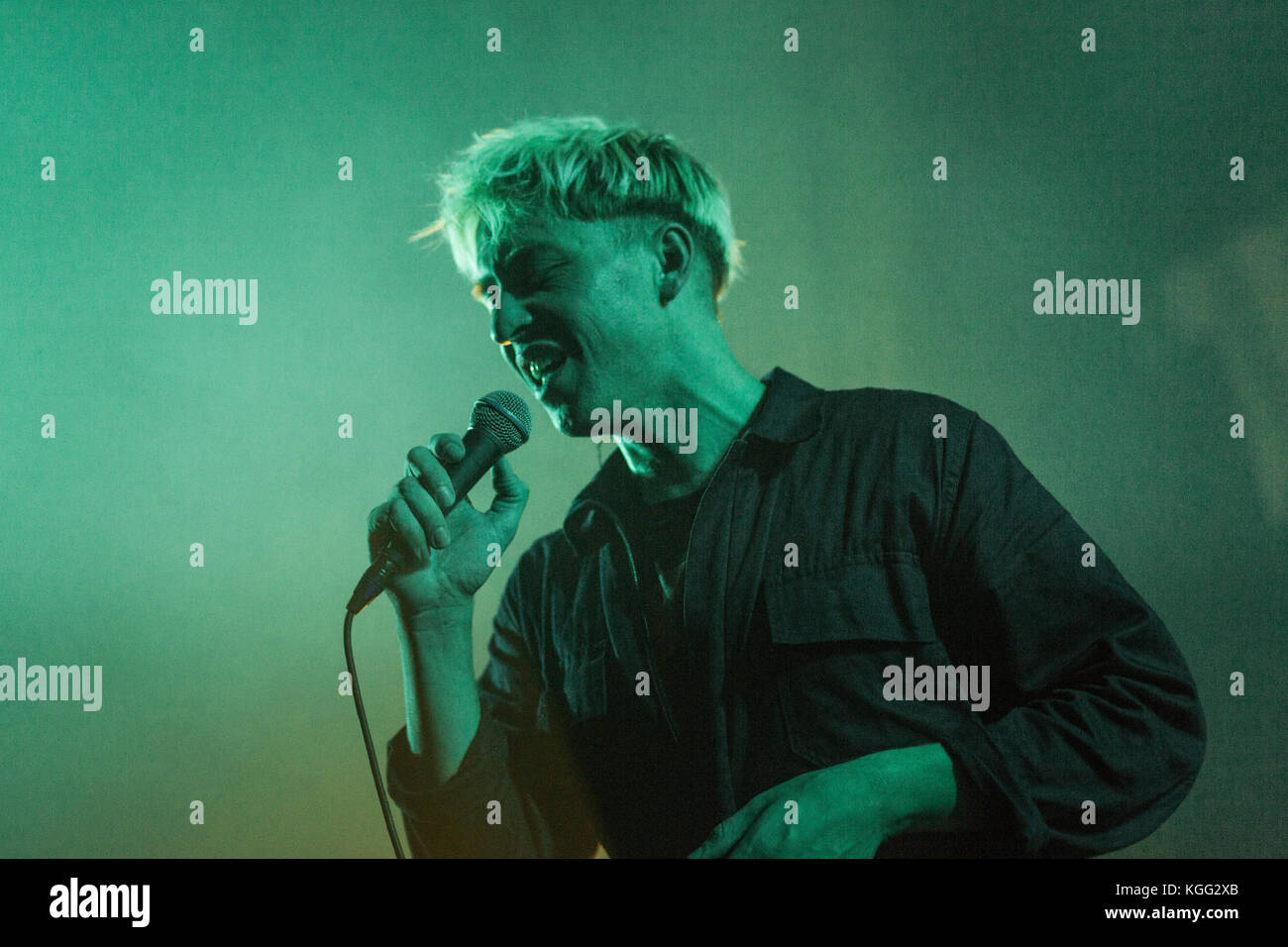 Denmark, Copenhagen - September 24, 2017. The American indie pop band ...