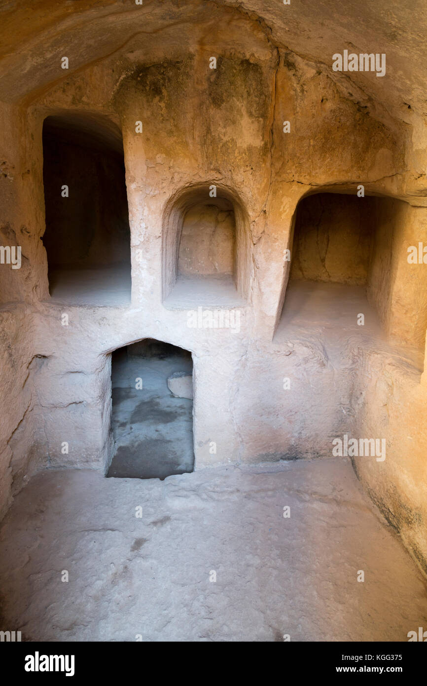 Cyprus, Pathos, the Tombs of the Kings Stock Photo - Alamy